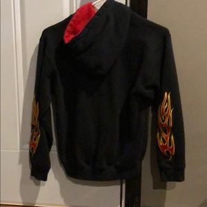 Silver Point | Shirts & Tops | Flame Black Sweatshirt | Poshmark